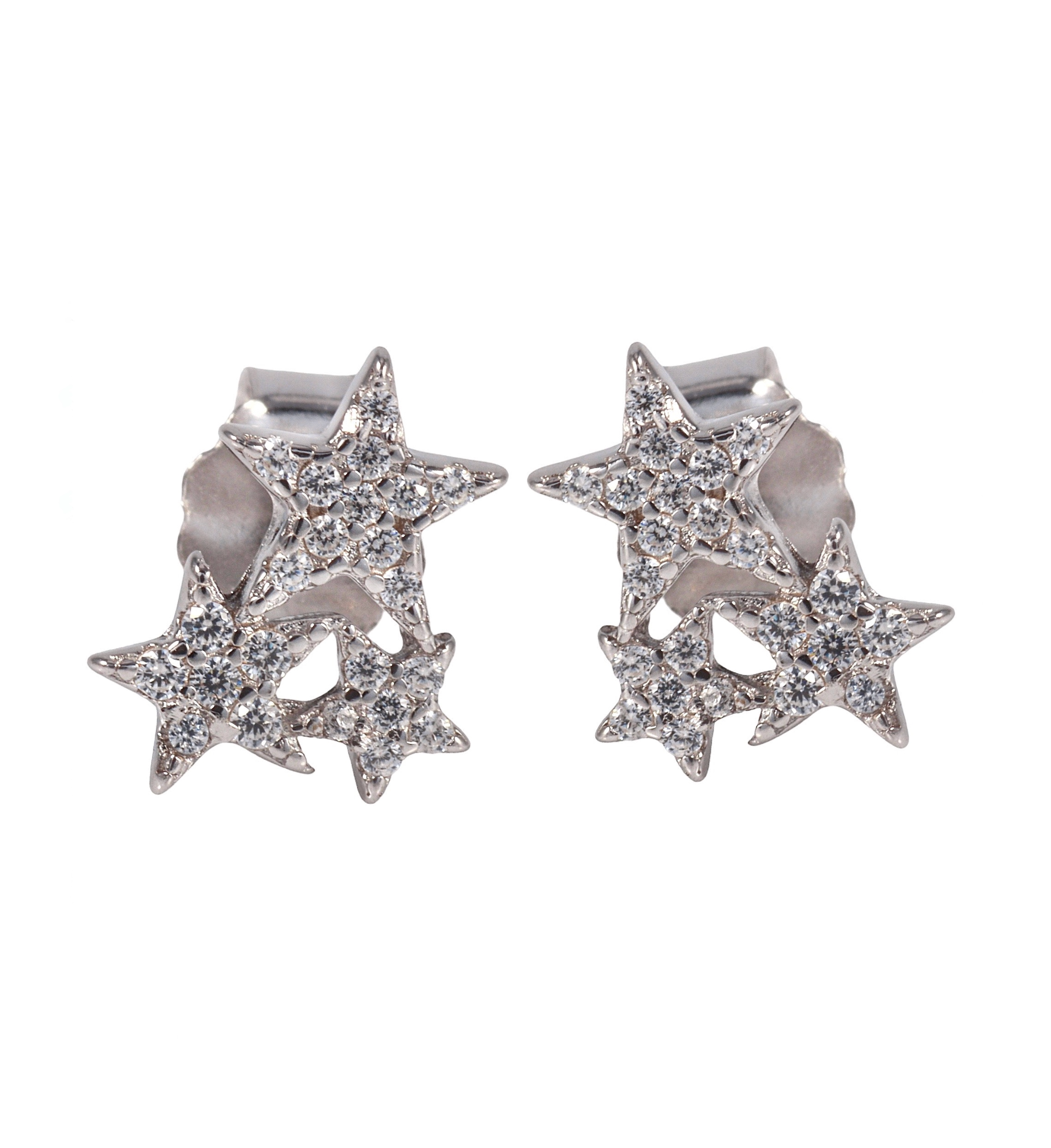 TRIPLE STARS SILVER 925 SILVER