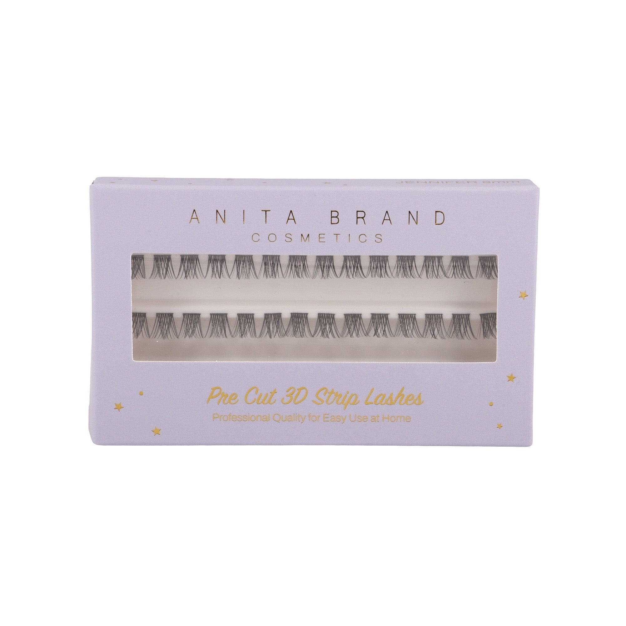 JENNIFER 8MM - PRE CUT 3D STRIP LASHES
